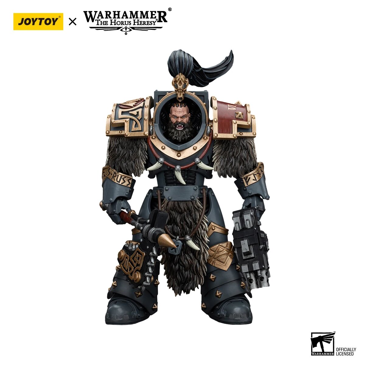 Фигурки JOY TOY Warhammer The Horus Heresy Космические Волки Варагыр отряд волчьей охраны Терминатор 5 шт