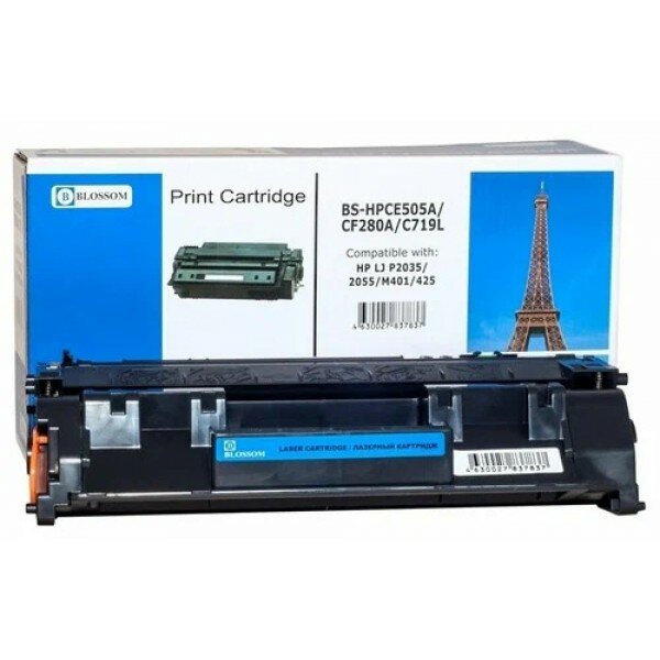 Картридж лазерный Blossom BS-HP CE505A / CF280A / CANON 719L