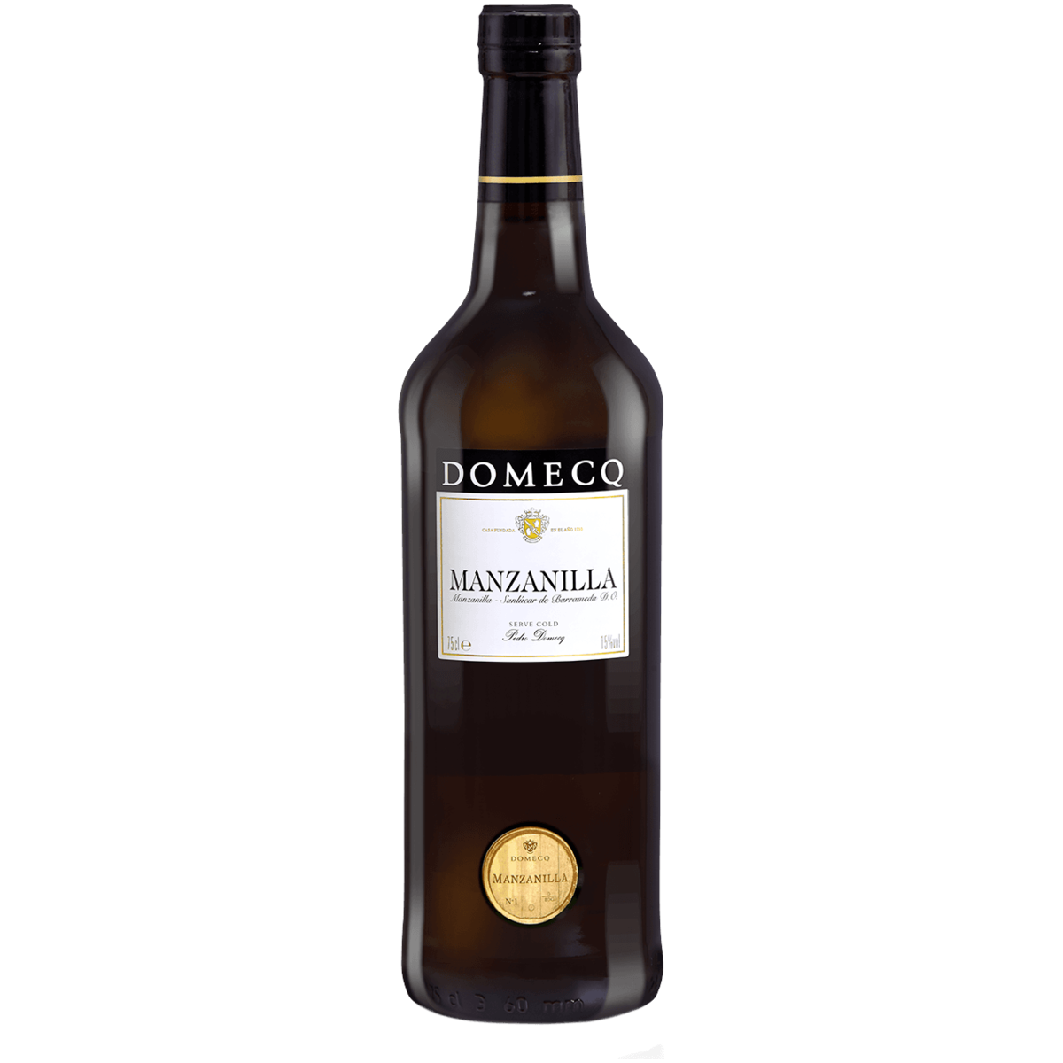 Вино Pedro Domecq, Manzanilla, белое, сухое, 0,75 л, Испания