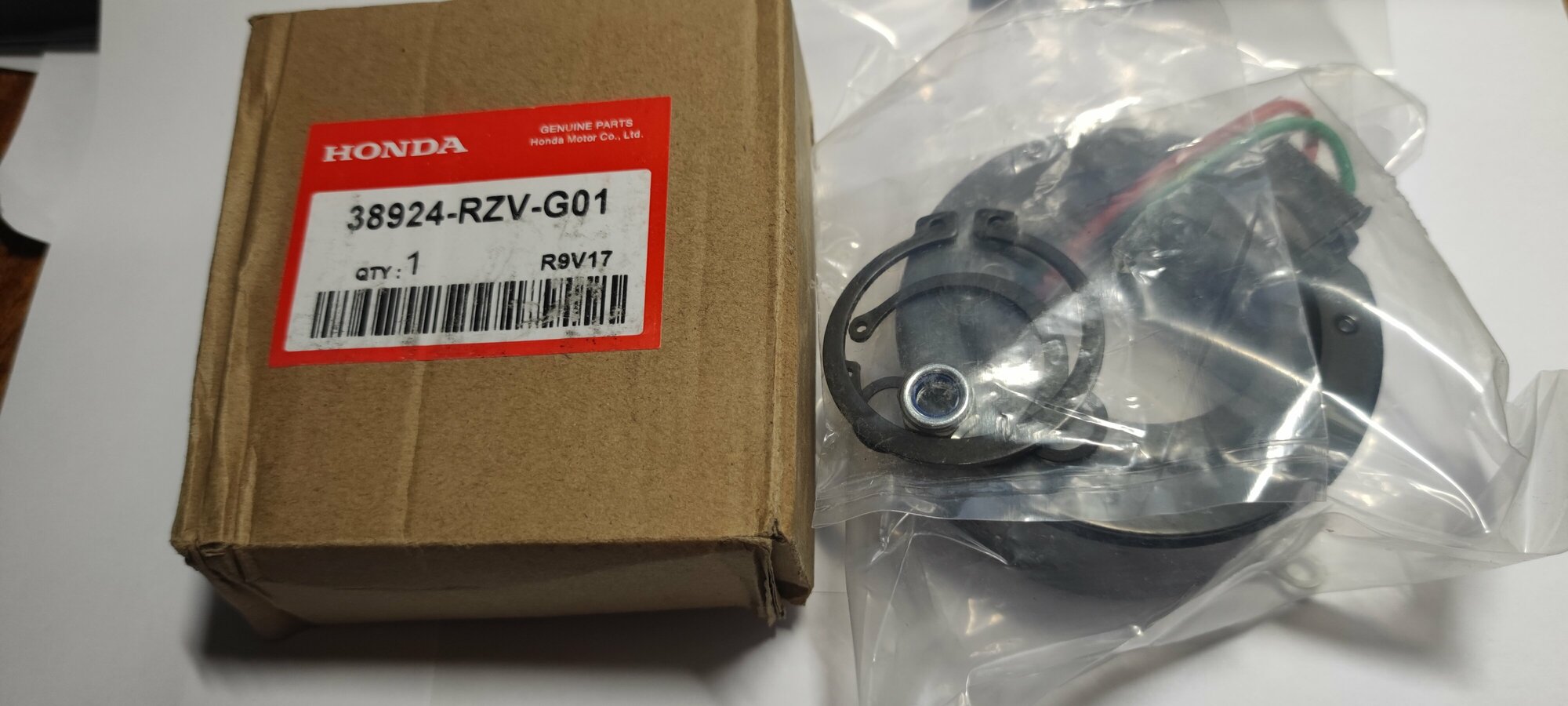 38924-rzv-g01 магнит компрессора Хонда