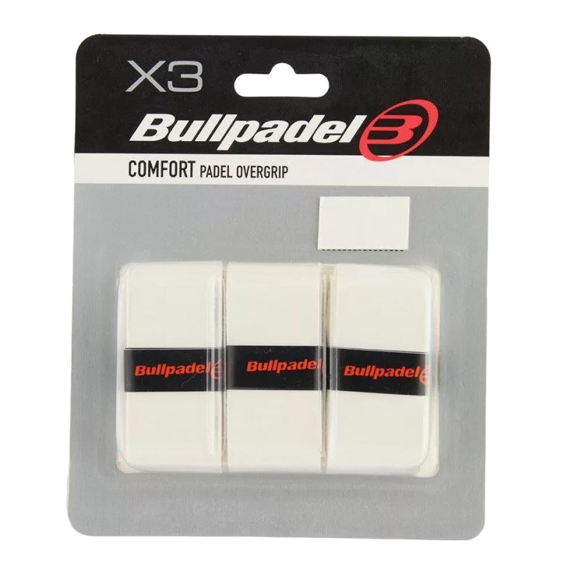 Обмотка для ручки Bullpadel Overgrip Comfort х3, White