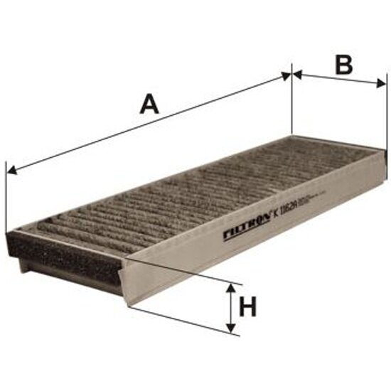 Фильтр салонный Filtron K1162A-2X для AUDI A6 (05-11)