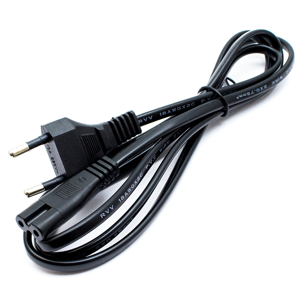 Кабель питания CEE 7/16 - IEC 320 C7 2-контактный