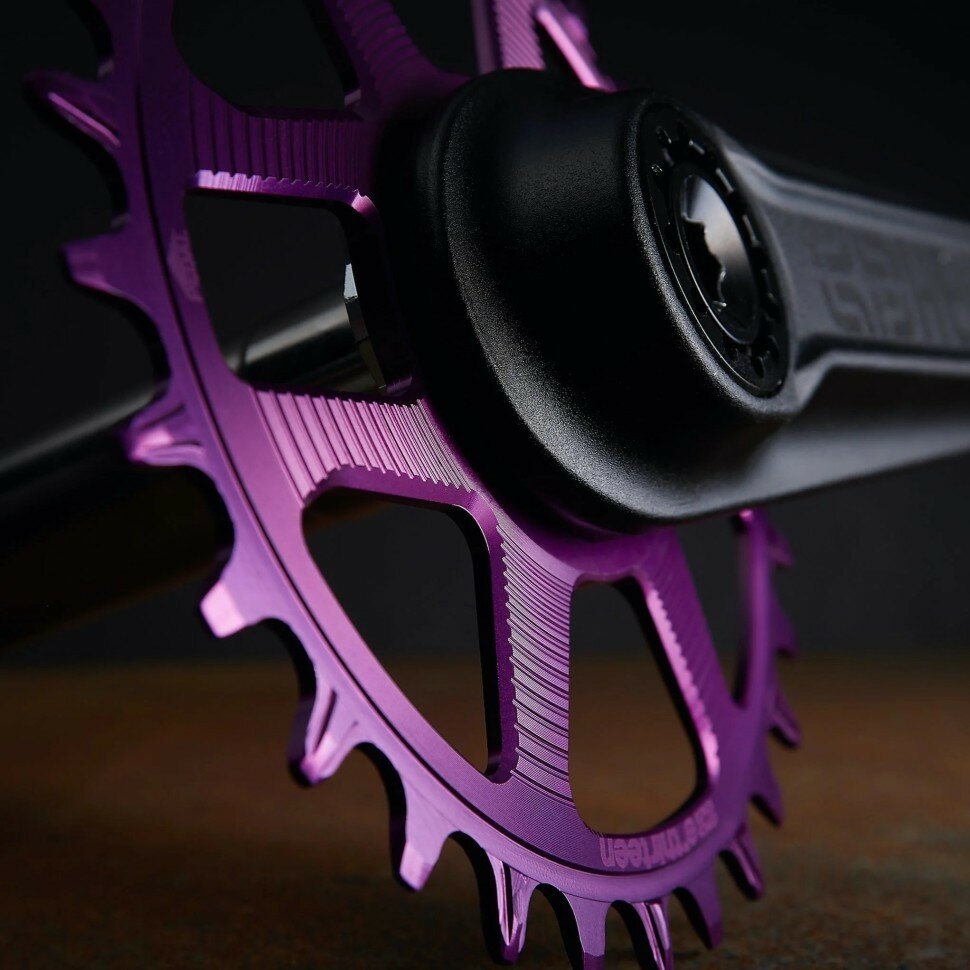 Звезда E Thirteen Helix R Guidering Direct Mount 32T Flip Flop 11/12s Eggplant (CR4HRA-110)