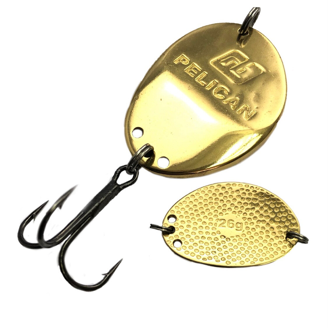 Блесна литьевая из латуни на жереха, RB Пеликан 26гр - 2
