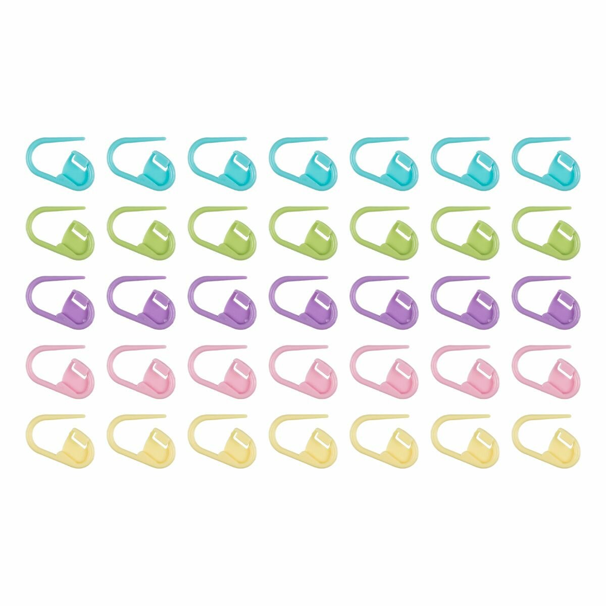 Кольца маркировочные 35 шт "Gamma" MKL-35 пластик d 20 мм