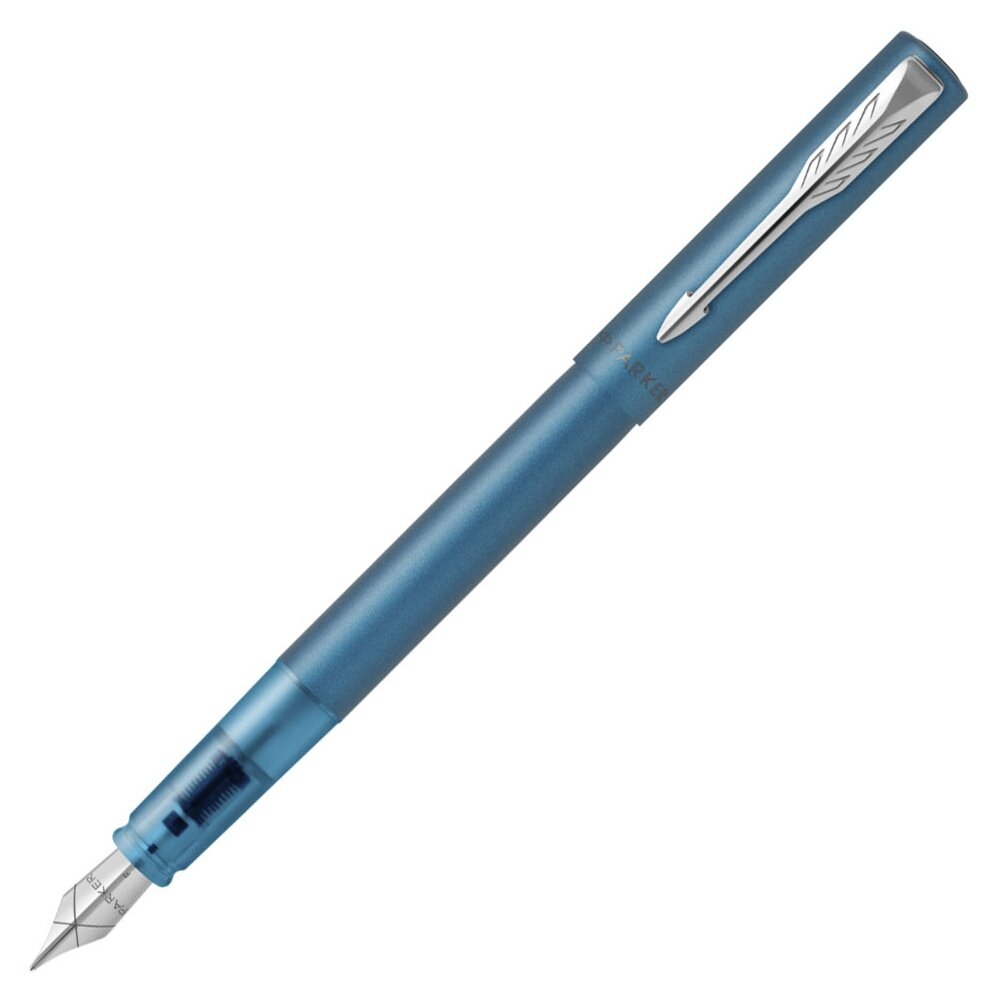 Parker 2159761 Ручка перьевая parker vector xl f21, sea wave ct (перо f)