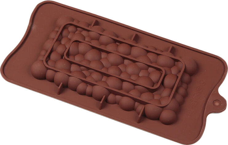 Силиконовая форма Плитка Пузырьки (Набор из 4 шт.)