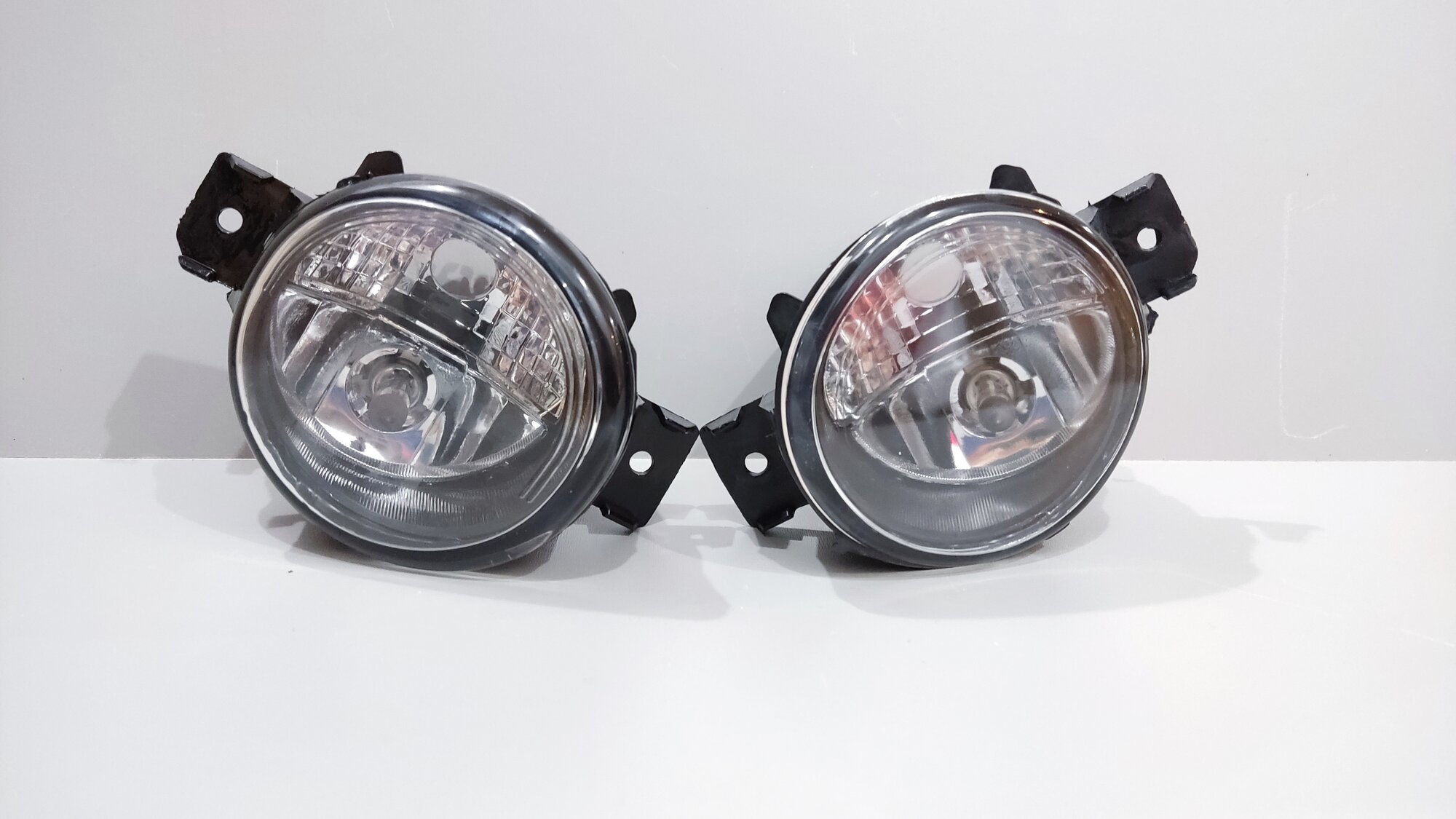 Фара противотуманная Nissan Teana J33 2014-, Pathfinder R52 2014-, Note E12 12-, Infiniti QX с ДХО. Комплект 2шт, Левая и Правая