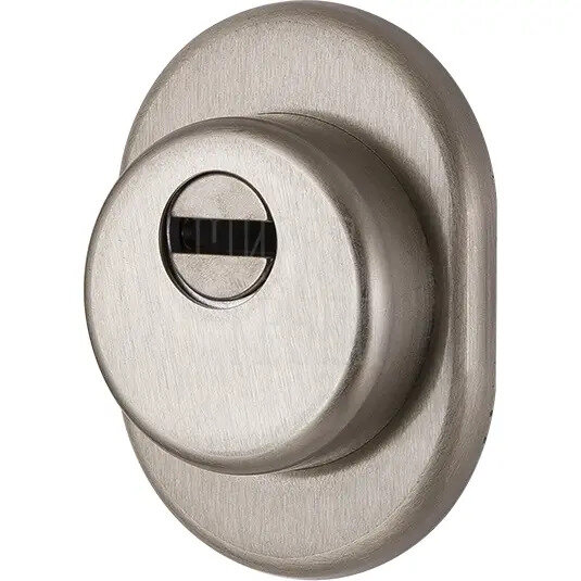 Броненакладка Armadillo (Армадилло) на ЦМ (от вырывания 25 мм) ET/ATC-Protector 1-25 матовый никель