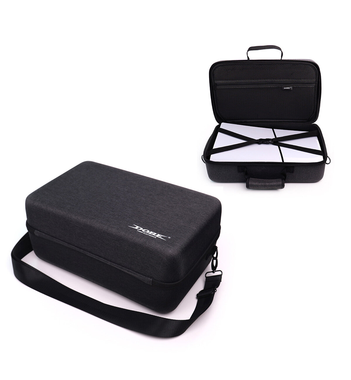 Сумка для консоли и аксессуаров PS5 Slim Black (Dobe TP5-3590)