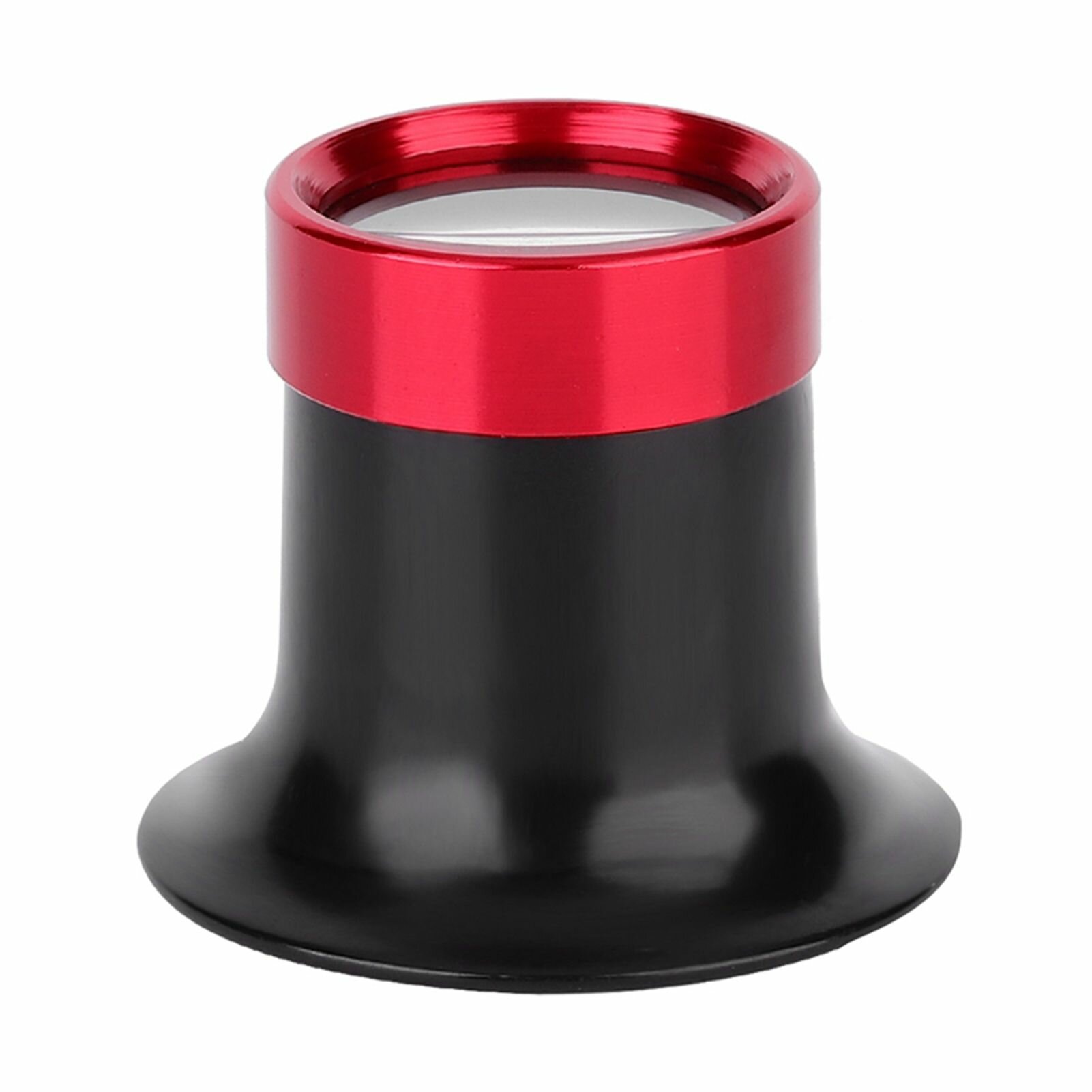 Лупа-лупа с 10-кратным увеличением, изготовленная из алюминиевого сплава, для ремонта часов и осмотра ювелирных изделий.