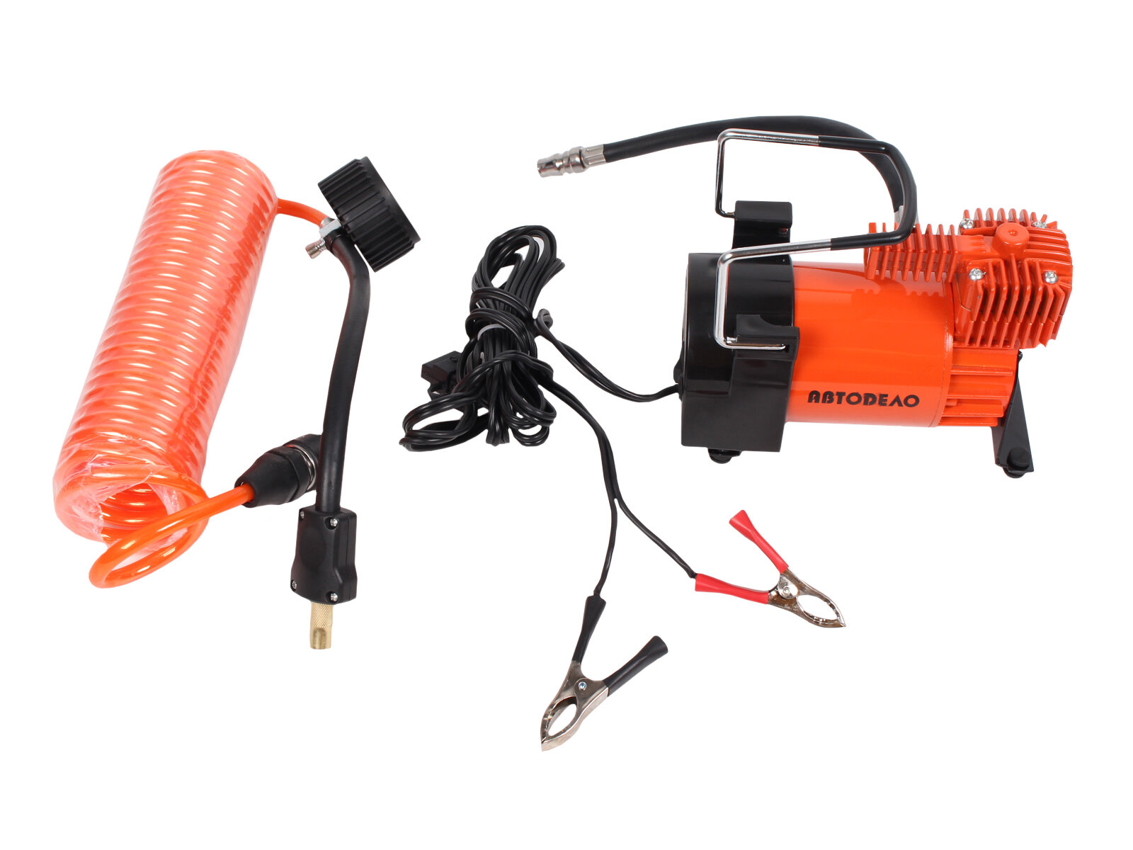 Компрессор автомобильный АвтоDело 44434 12V (10,5 АТМ 60L/MIN)