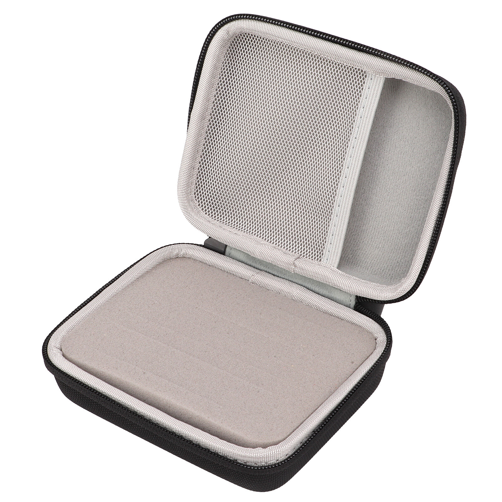 Чехол для медиатора, водонепроницаемый чехол EVA для хранения медиаторов, струн и аксессуаров для каподастра, с плечевым ремнем, черный