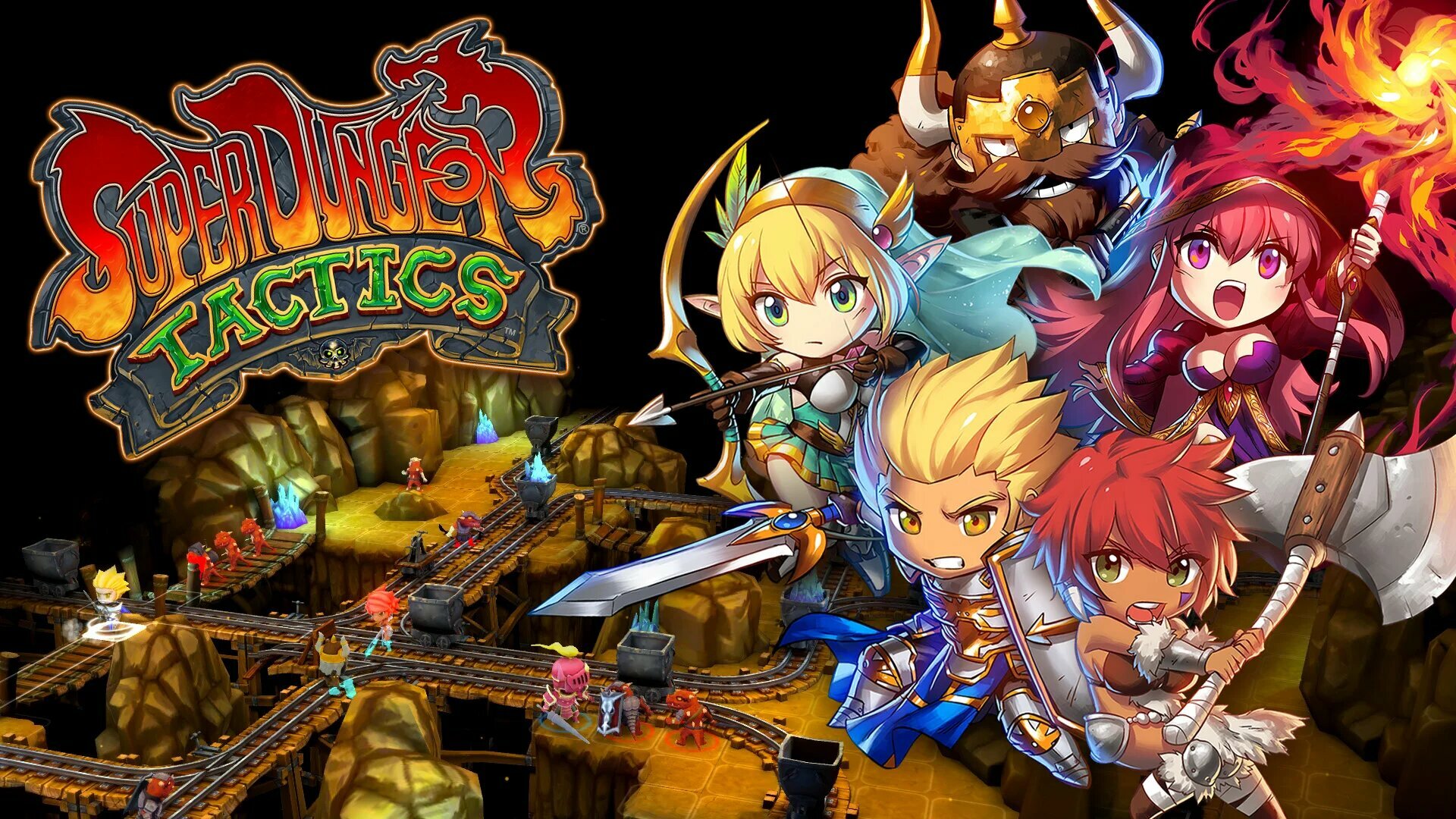 Игра Super Dungeon Tactics для Nintendo Switch - Цифровая версия, США