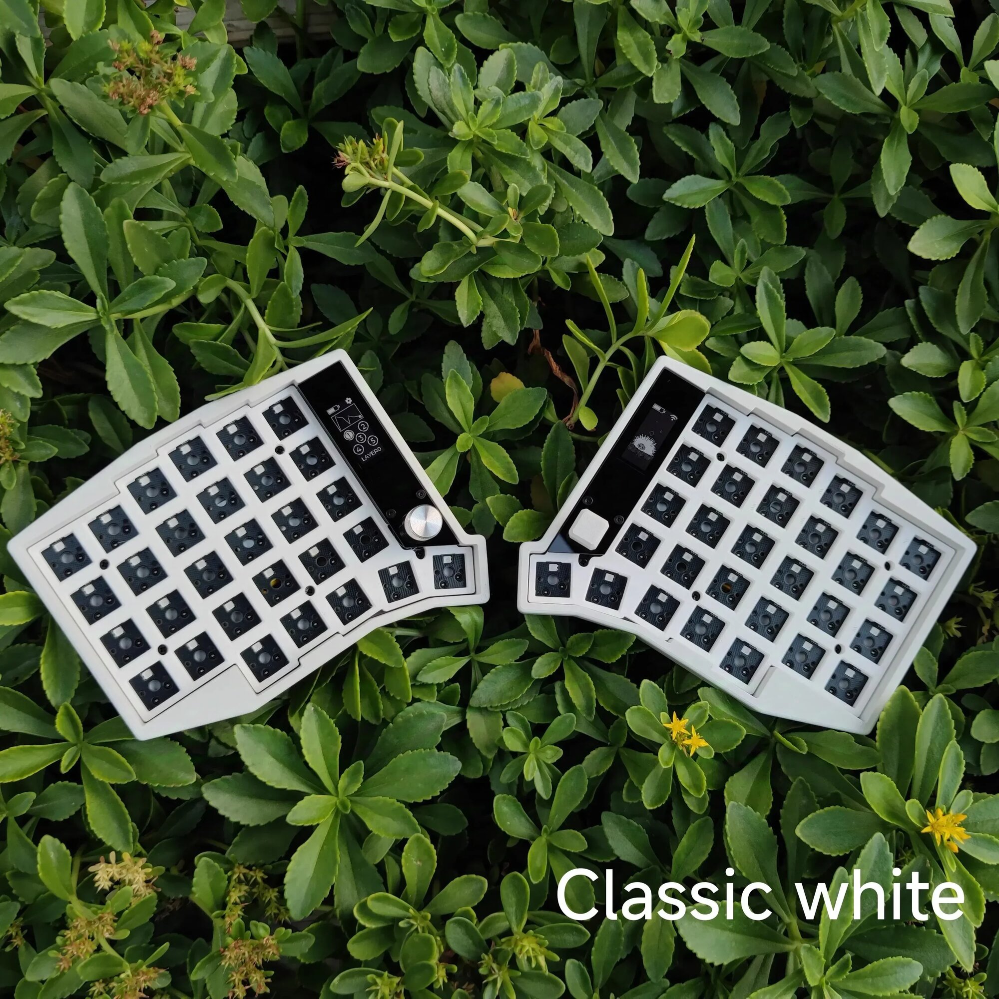 Клавиатура раздельная YANFU Sofle Bluetooth Classic White, 61 клавиш, Standard