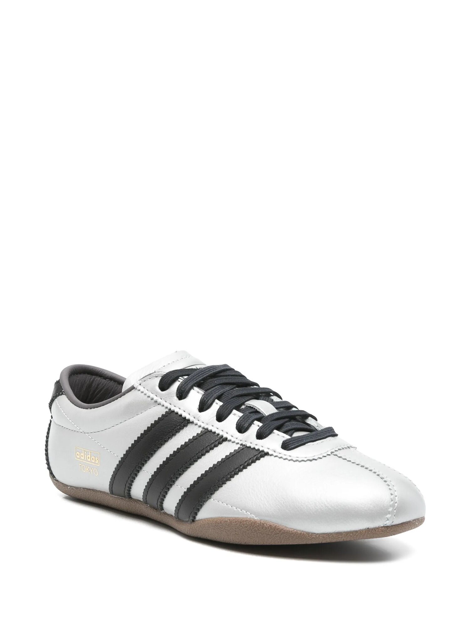 Кроссовки adidas Tokyo, размер 9 US, серебристый/красный — фото 1