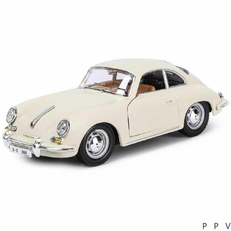 Коллекционная машинка Bburago металлическая Porsche 356B Coupe