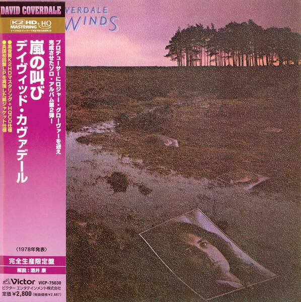 David Coverdale. North Winds (2K HD Mastering, Limited Edition, Paper Sleeve, Victor, VICP-75030, 2011, новый импортный диск в заводской упаковке) CD