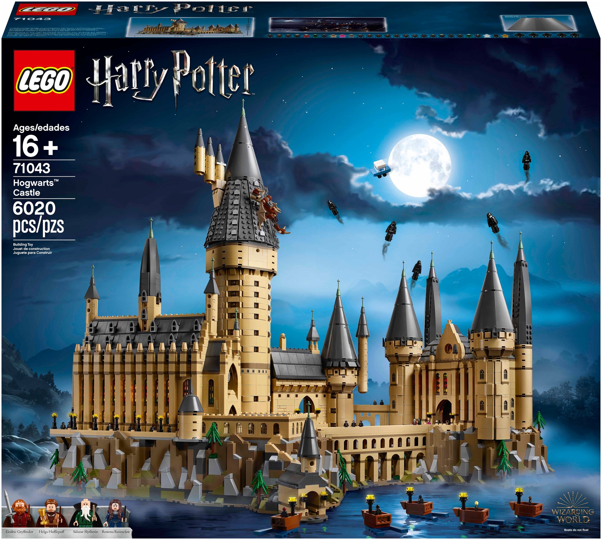 Конструктор LEGO Harry Potter 71043 Замок Хогвардс, 6020 дет.