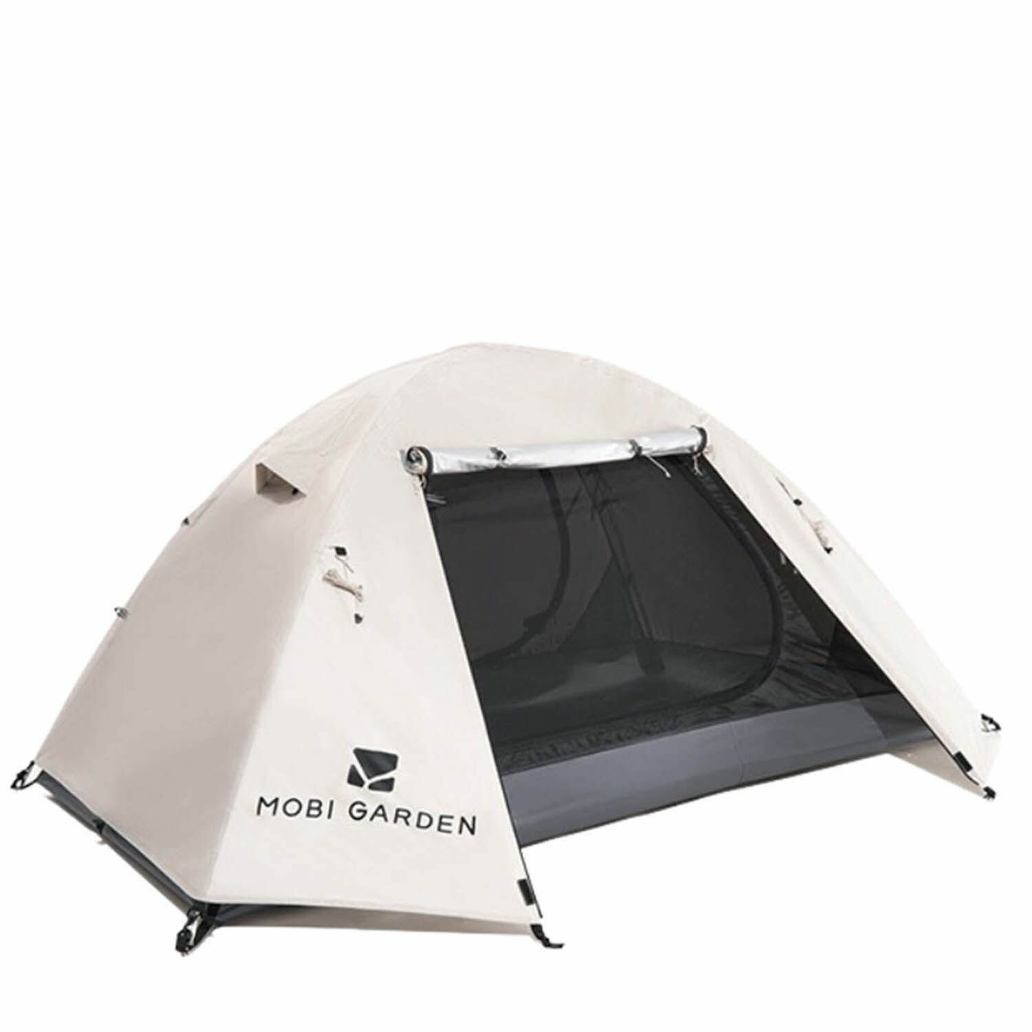 Ywy. горячиеПалатка Mobi Garden Qr 4-Black Coating Ivory (Б/Р)
