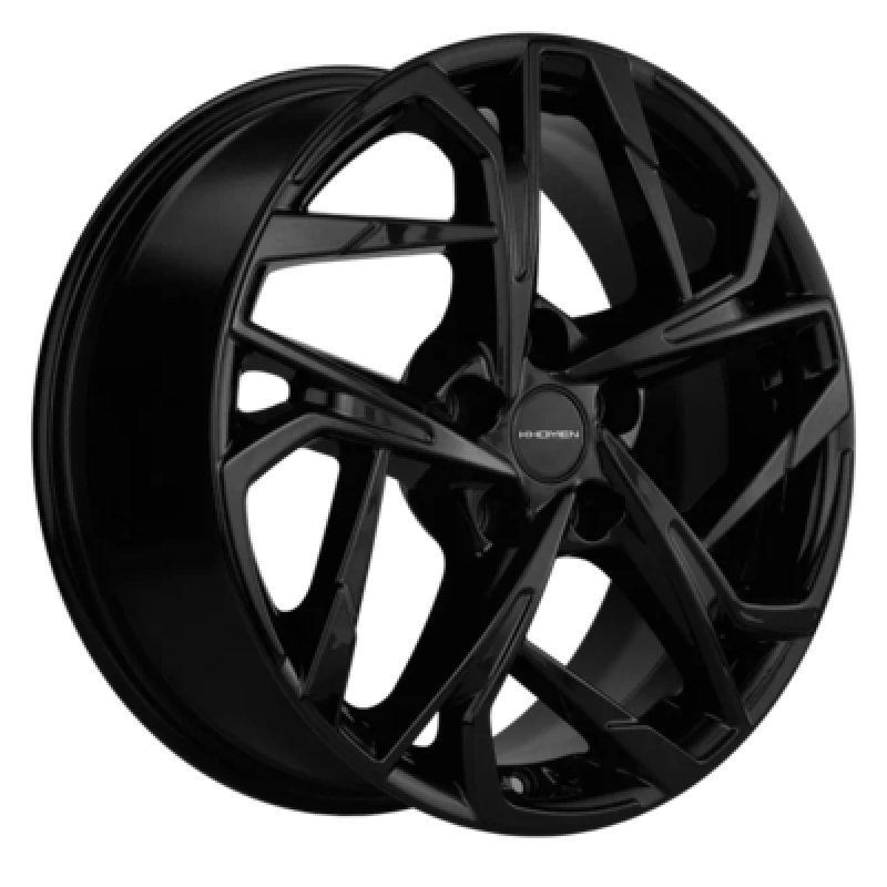 Диск колесный Khomen Wheels KHW1716 (Jac-Москвич 3) 7,0x17 5x108 Dia54.1 ET40 цвет Black