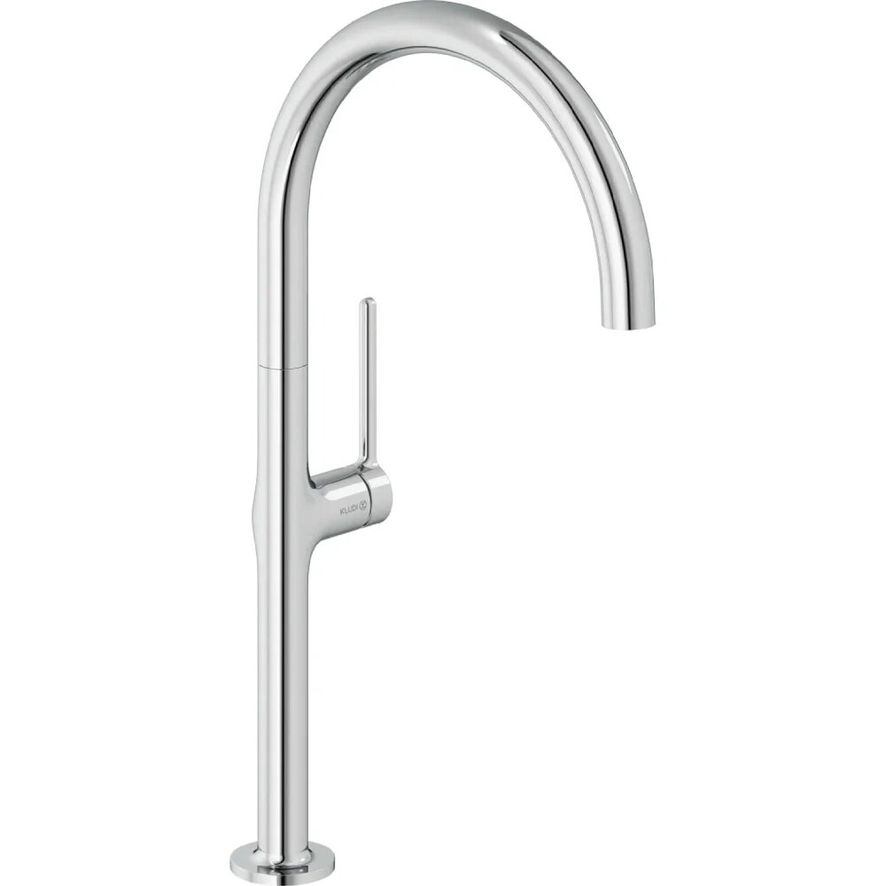 Смеситель для кухни Kludi Reef 508030575 с поворотным изливом, хром, глянцевый, однорычажный, с керамическим картриджем