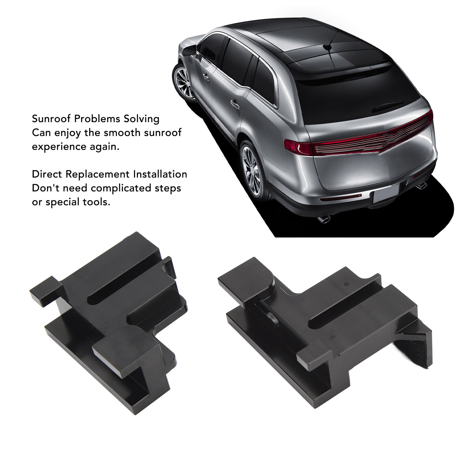 Комплект для ремонта направляющих люка 7T4Z78502C06A, сменный комплект для плавного открытия люка для Lincoln MKX MKT