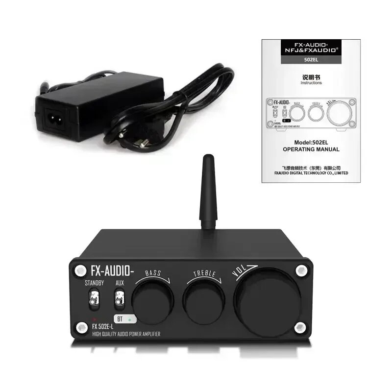 FX-AUDIO FX 502E-L/XL01 Мини-усилитель 75 Вт * 2