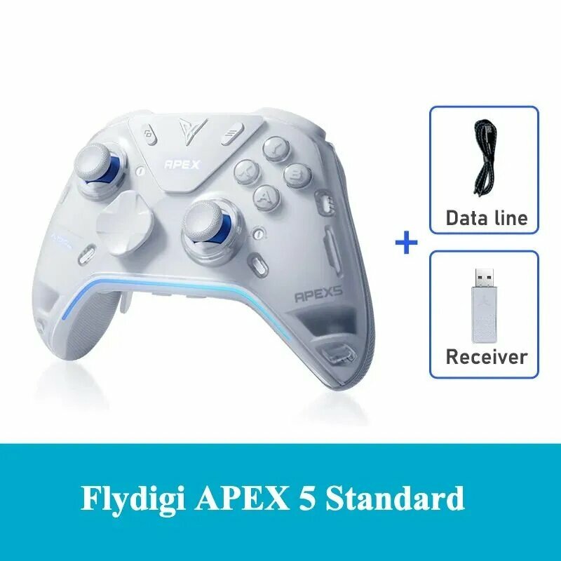 Flydigi APEX 5 Беспроводной игровой контроллер с точным управлением и иммерсивной вибрацией для ПК Suporte Switch 2 Mobile TV Box