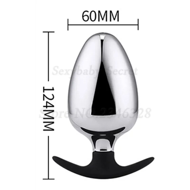 Металлический анальный дилататор 60 мм, Color: Small B