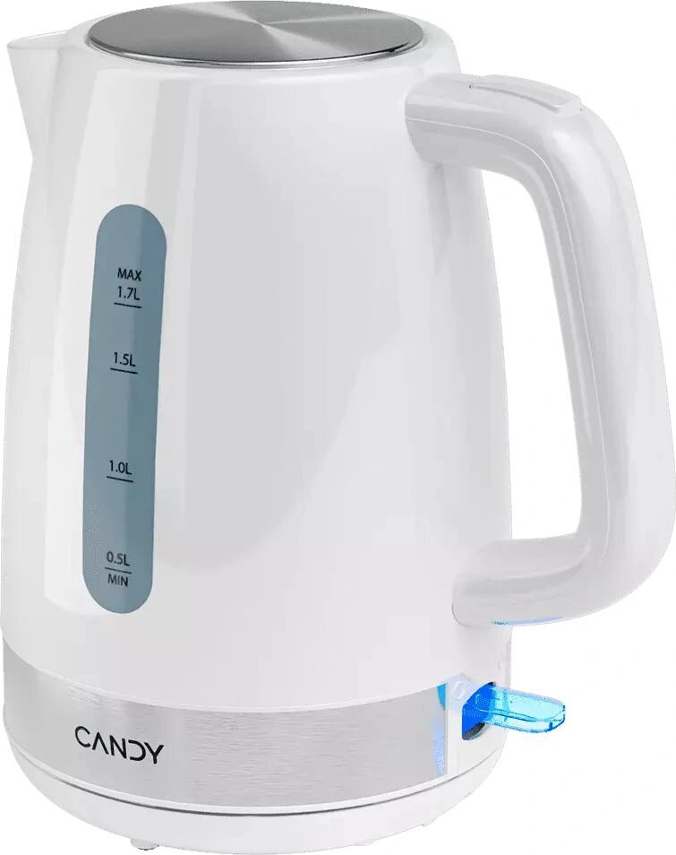 Чайник электрический Candy CK-101 1.7л. 2200Вт белый корпус: