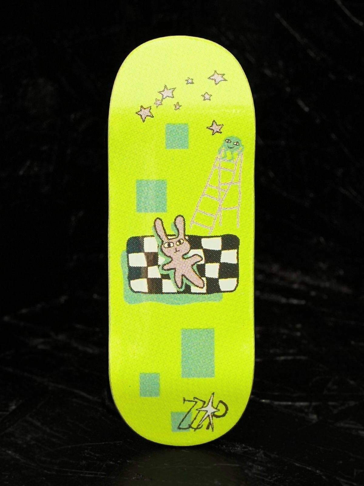 Дека для фингерборда ZZAP Playground RW 32x97 low concave