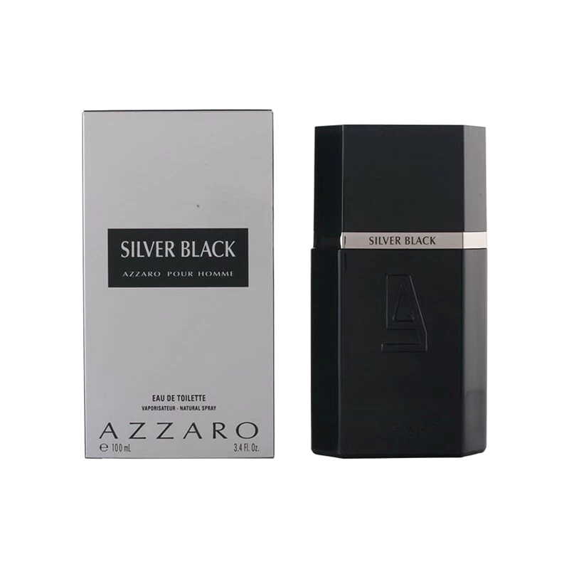 Туалетная вода Азаро Сильвер Блэк для мужчин 100 мл / Silver Black