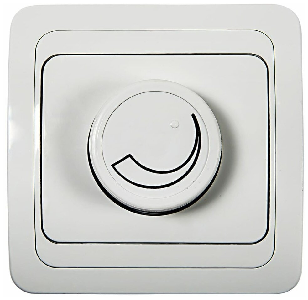 Диммер IN HOME 600Вт CLASSICO белый 2111 4680005959884