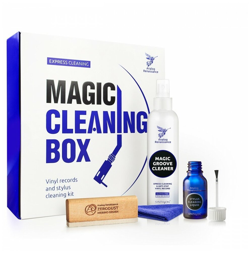 Analog Renaissance Набор по уходу за винилом Magic Cleaning Box AR-63025 (Коробка)