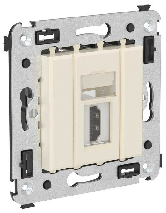 DKC Avanti Ванильная дымка Розетка одинарная тип А-А HDMI