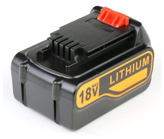 Аккумулятор Topon для Black & Decker 18V 4.0 мАч (Li-Ion) PN: BL4018-XJ.
