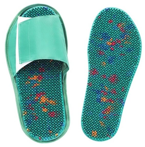 Аппликатор Ляпко "Стелька Плюс", зеленый (размер 43-46) 2 шт