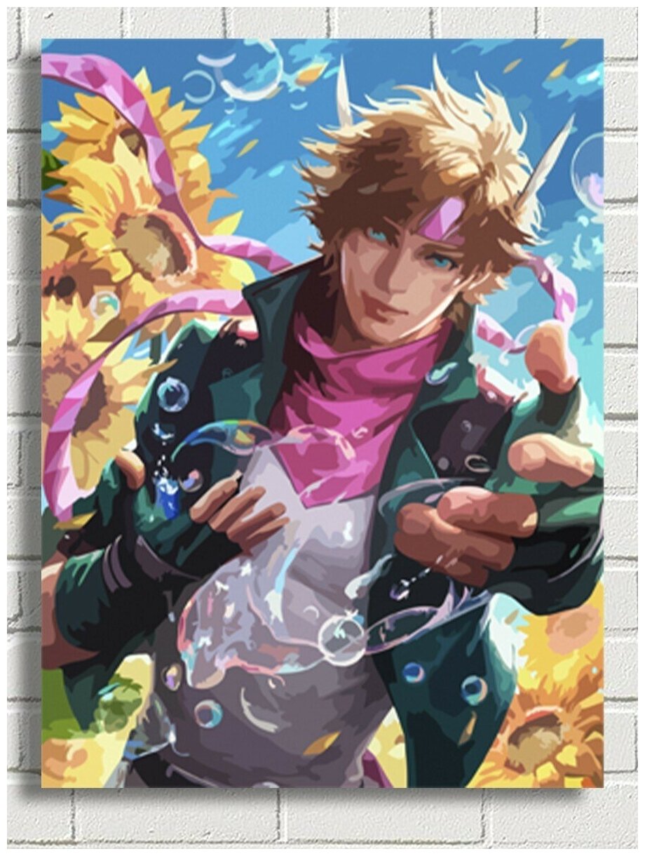Картина по номерам Аниме JOJO (Джованна, Джотаро, ДжоДжо) - 7724 В 30x40