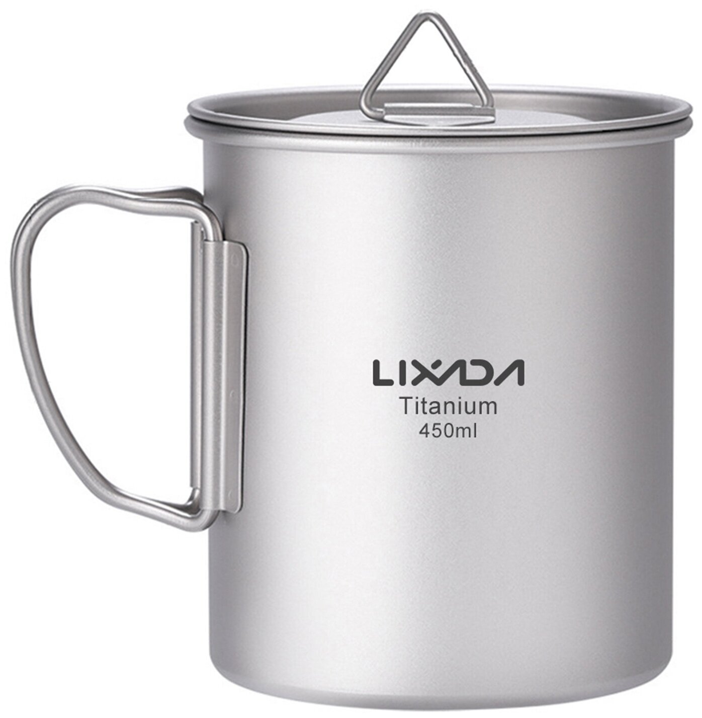 Lixada, 450 мл, сверхлегкая кемпинговая титановая чашка для воды, кружка, кофейная