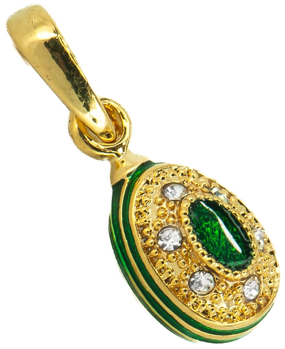 Подвеска, эмаль, кристалл