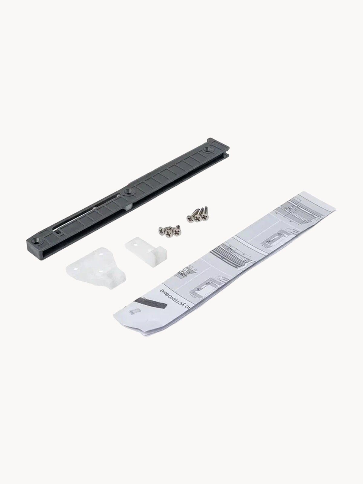 Комплект доводчика Firmax (на 1 сторону) для метабоксов и роликовых направляющих длиной 350-550мм