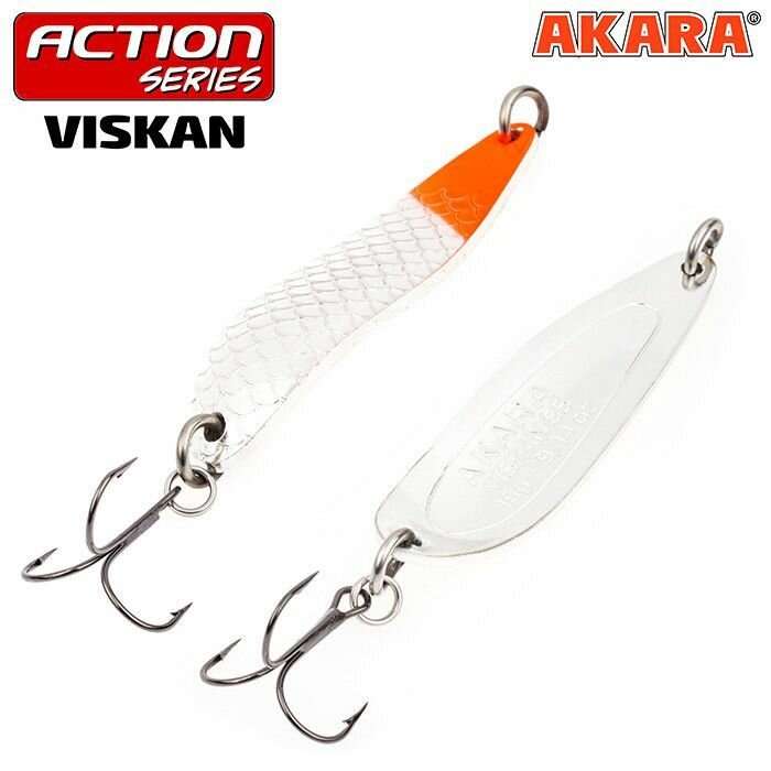 Блесна колеб. Akara Action Series Viskan 80 28гр. 1 oz. AB88