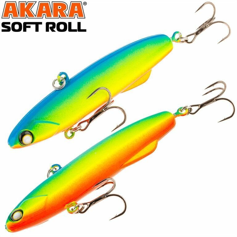 Воблер Akara раттлин (Vib) Soft Roll SR80-A61