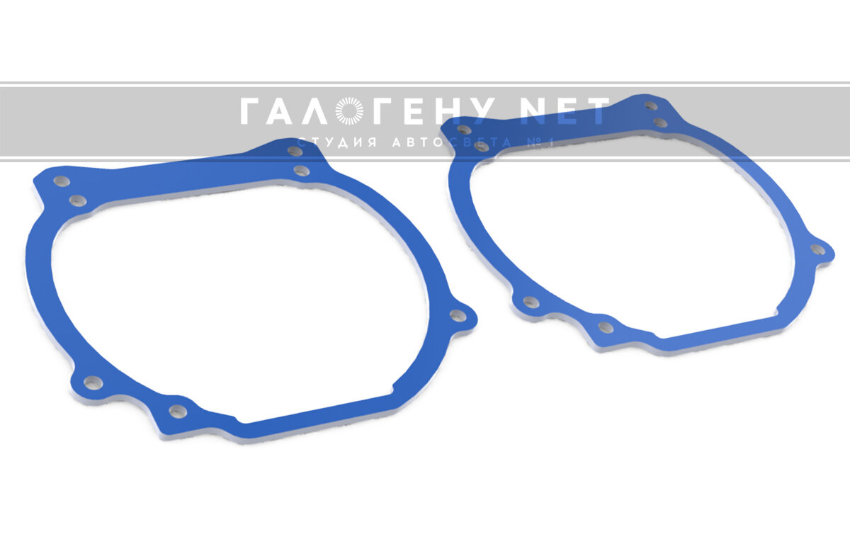 Переходная рамка Land Rover Discovery 3 2004-2009 для линз Hella 3R (ближний)