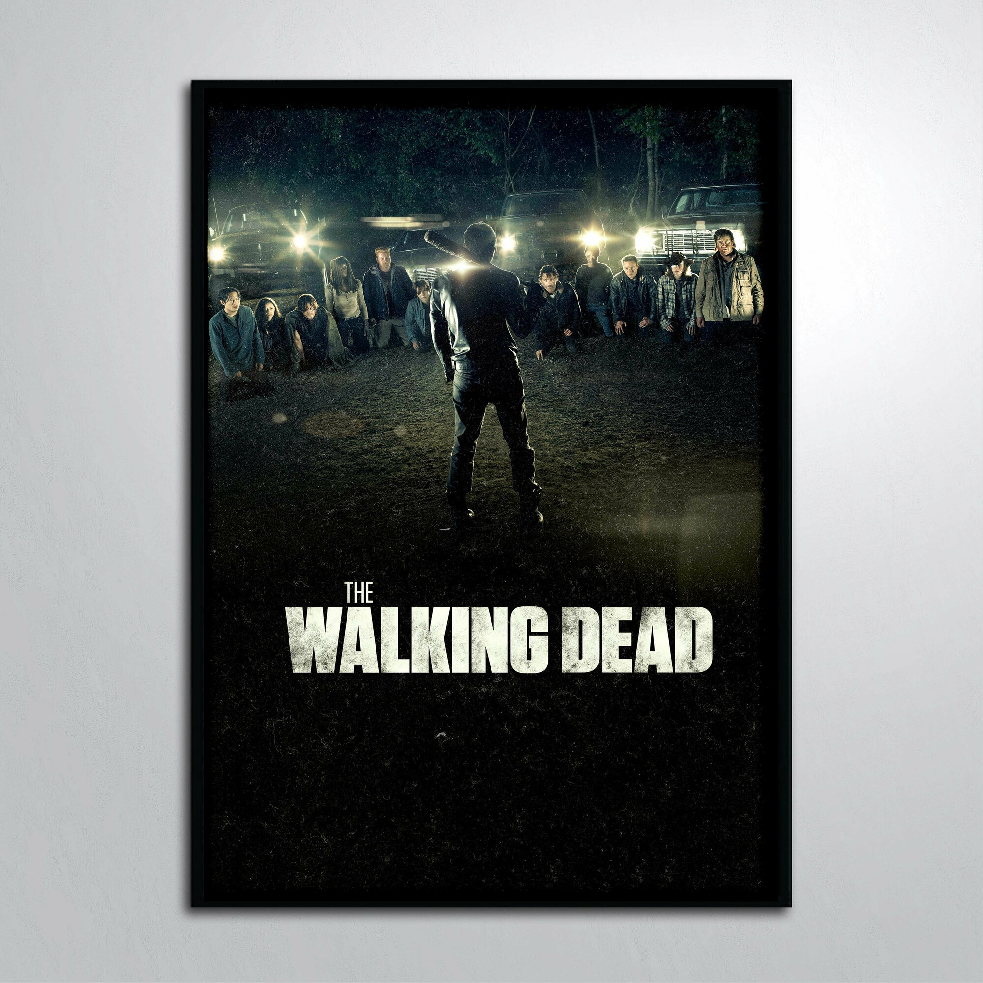 Постер без рамы/Ходячие мертвецы Ниган The Walking Dead