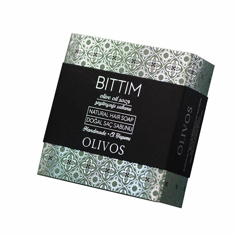 Olivos Мыло натуральное оливковое ручной работы Волос BITTIM (125 гр)