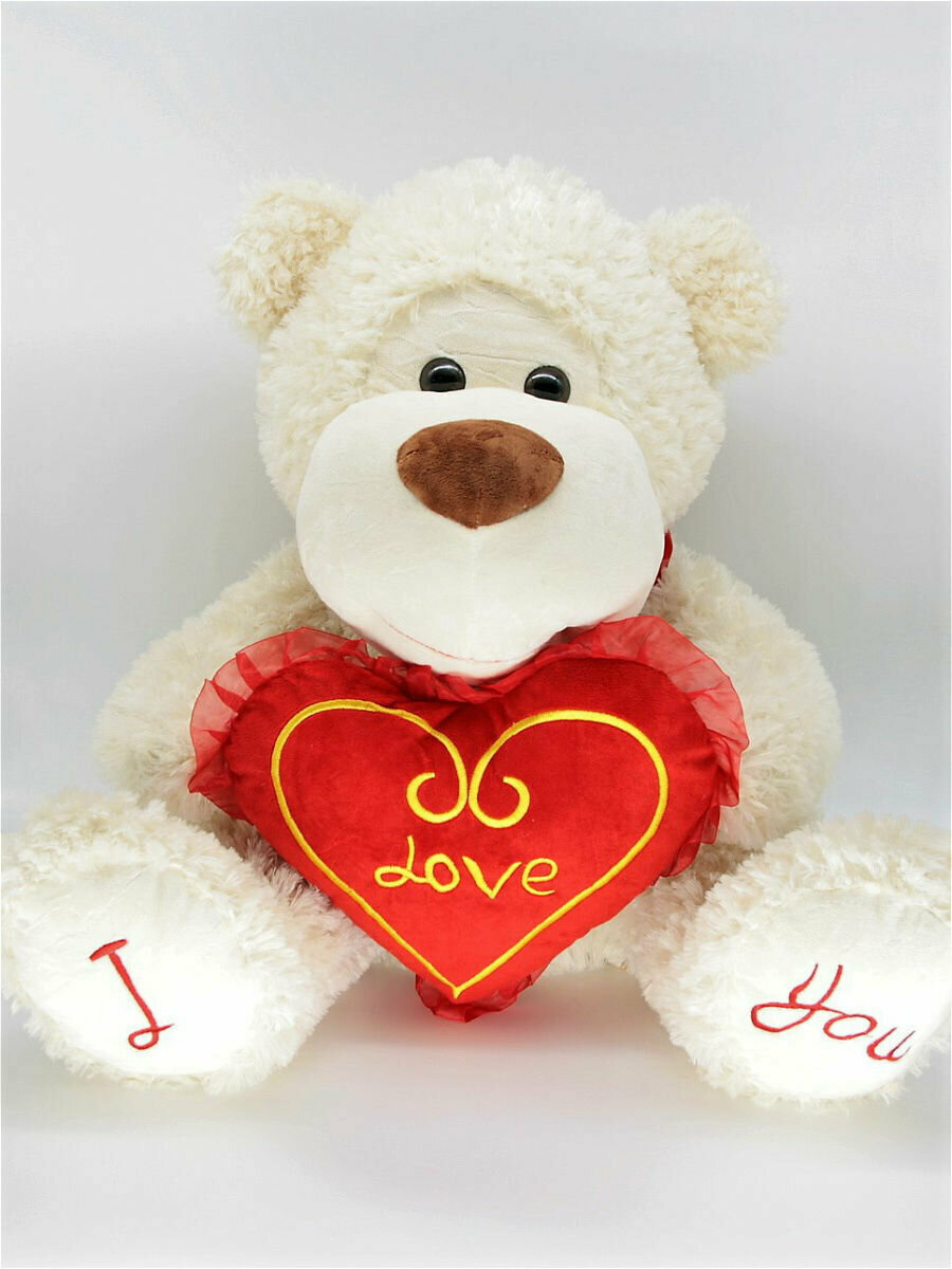 Мягкая игрушка плюшевый Мишка 60см.