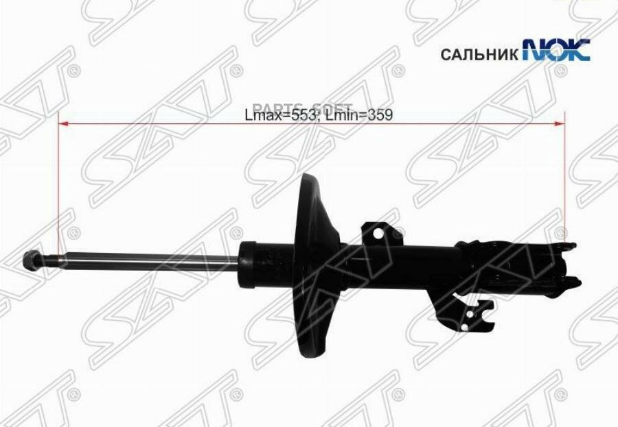 Стойка передняя Toyota Camry (XV30) 01-06 / Lexus ES 01-03 (Справа) SAT ST-48510-80035 | цена за 1 шт